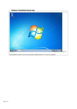 Windows Installation Step By Step PDF