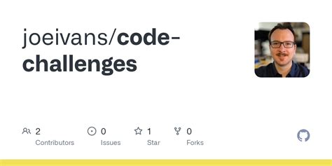 Github Joeivanscode Challenges