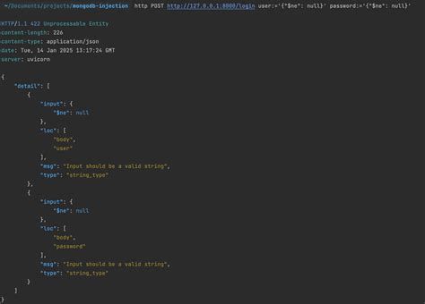 Mongodb Injection에 대해서