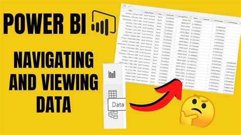 Viewing Data In Power Bi Power Bi Visualisation Power Bi Bangla