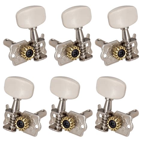 Fankhu 3l 3r Open String Button Tuning Pegs Machine Head Key Peg Tuners For Guitar