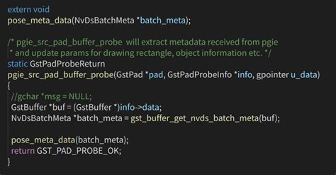 How To Post Process The Metadata Of Graph Composer Deepstream Sdk