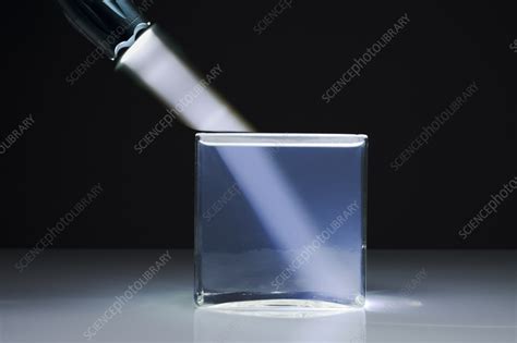 Light Refraction Stock Image C058 7140 Science Photo Library