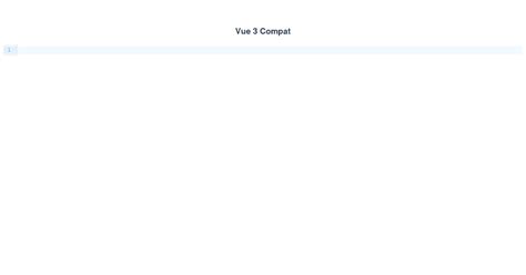 Codemirror Vue Compat Codesandbox