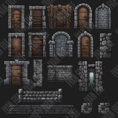 Immersive Dungeon Decor Hq 2d Game Assets By Ivan Notaha File