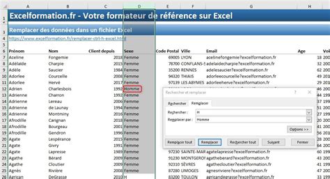 Comment Remplacer Automatiquement Des Données Mots Lettres Nombres