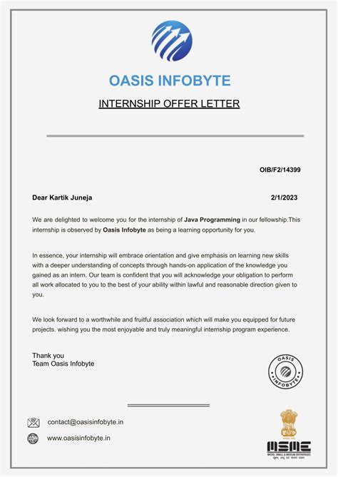 Kartik Juneja On Linkedin Oasisinfobyte Internship