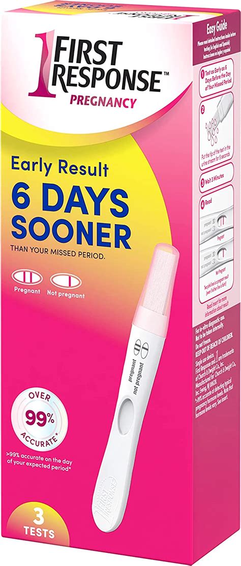 First Response Early Result Pregnancy Test3 Pack Property Room