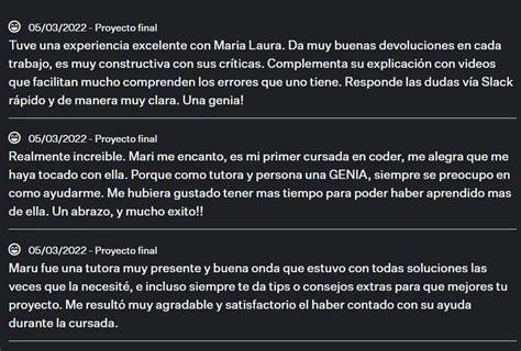 ¡finalicé mi primer curso como tutora de desarrolloweb en coderhouse maría laura mori