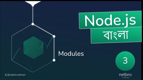 Nodejs Core Video Series 3 Understanding Modules Youtube