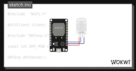 Thingspeak Dht22 Wokwi Esp32 Stm32 Arduino Simulator