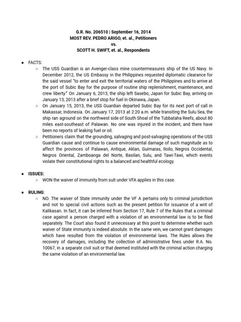 Digest 5 Arigo Vs Swift Pdf Digest 5 Arigo Vs Swift Pdf