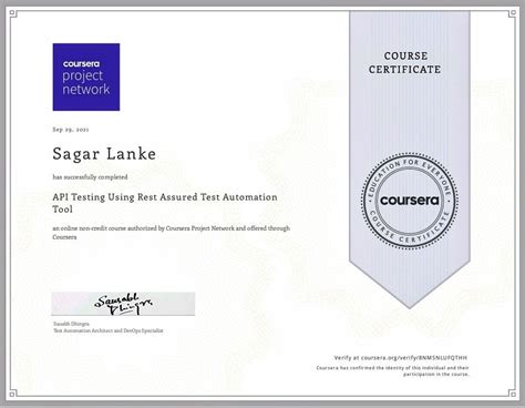Sagar Lanke On Linkedin Recently Completed Api Testing Using Rest Assured Test Automation Tool