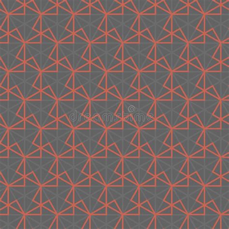 Abstract Geometric Line Mesh Seamless Pattern Stock Vector Illustration Of Decor Oriental