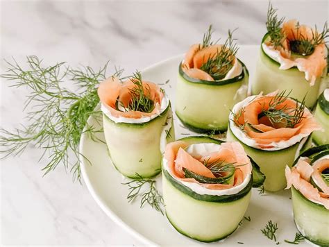 Delicious Smoked Salmon And Cucumber Rolls Healthy And Refreshing Smokedbyewe
