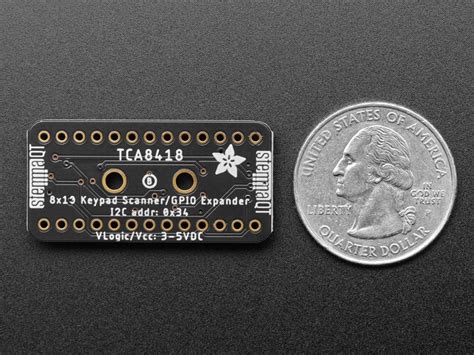 Buy Adafruit Tca8418 Keypad Matrix And Gpio Expander Breakout Ada4918