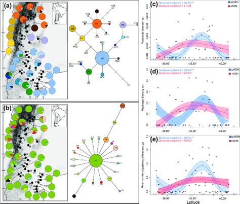 Geographical Distribution Genealogical Relationships And Spatial Download Scientific Diagram