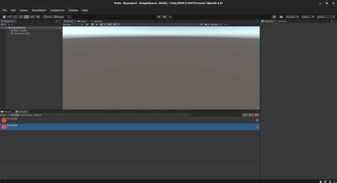 Unity Shows Empty Errors On Editor New Project Questions And Answers Unity Discussions