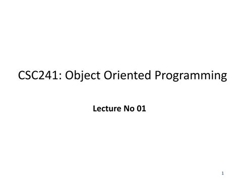 Lecturefor Programming And Computing Basics Ppt