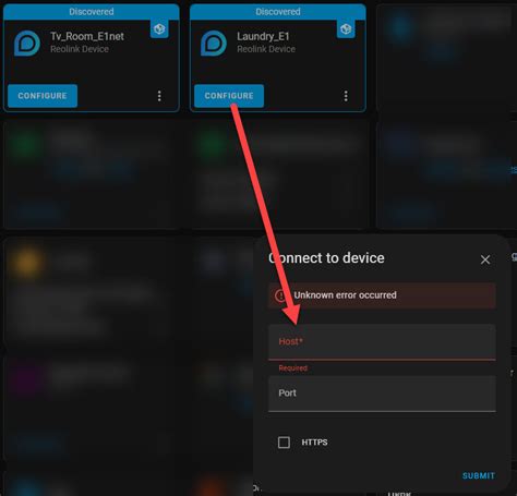 Reolink Auto Discovery Configuration Home Assistant Community