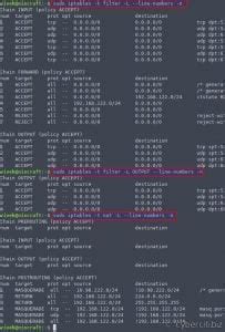 Iptables Insert Rule At Top Of Tables PREPEND Rule On Linux NixCraft