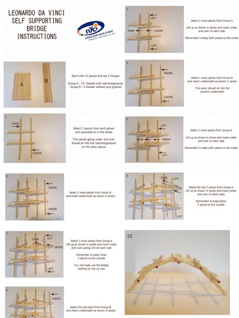 Bridge Assembly Instructions Full Pdf Leonardo Da Vinci