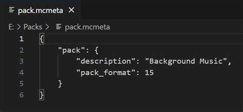 Not Sure Why My Resource Pack For Background Music Isnt Working R