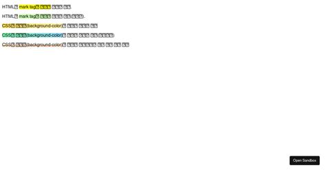 Css Underline Effect Codesandbox