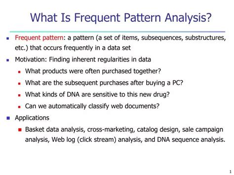 Ppt What Is Frequent Pattern Analysis Powerpoint Presentation Free