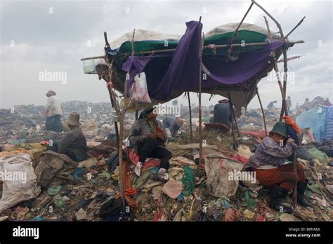 The Garbage Dump Landfill In Stung Meanchey District Of Phnom Penh In