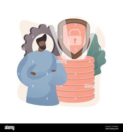 Cyber Security Data Protection Abstract Concept Vector Illustration