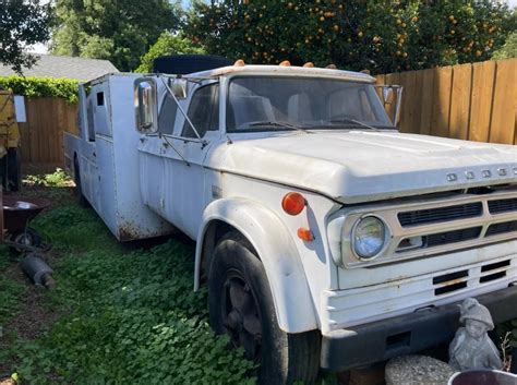 Vintage Hauler 1971 Dodge D700 Ramp Truck Barn Finds