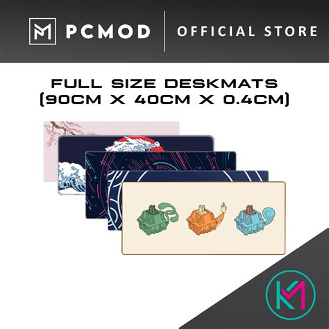 Full Sized Desk Mat Gaming Deskmat And Mouse Pad Pcmod X Keymod Shopee Malaysia