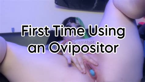 SlamThot First Time Using An Ovipositor ManyVids