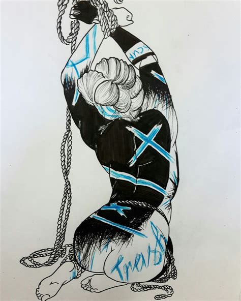 Drawing Sketches Art Drawings Memory Artwork Adult Coloring Designs Rope Art Figure