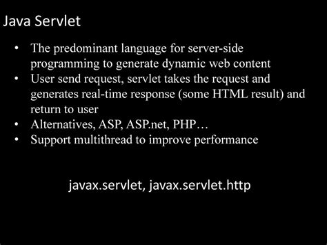 web programming if statement and servlet ppt download