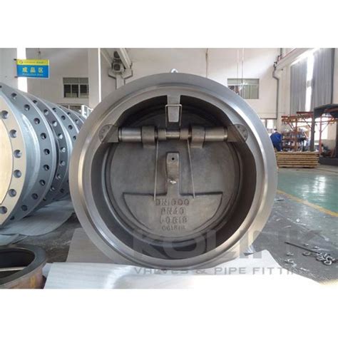 China Tilting Disc Wafer Check Valve Spring Loaded Non Return Valve