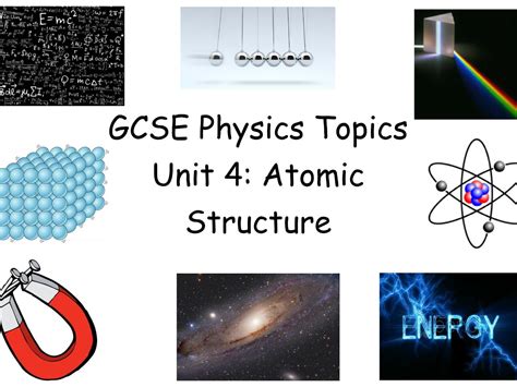GCSE Combined Science Physics Unit 4 Atomic Structure Complete Unit