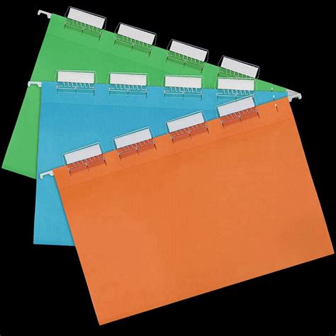 120 Sets 2 Inch Hanging Folder Tabs And Inserts Fo Grandado