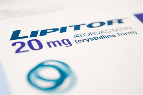 Lipitor Lipid Cholesterol Lowering Drug Reduce Ldl 7815645 Stock