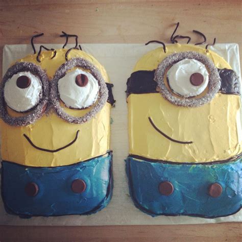 Minion Cakes Link To Recipe 201306