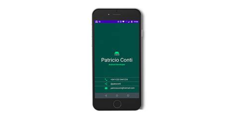 GitHub Patricioconti BusinessCardApp A Business Card Screen Using Jetpack Compose It Is The