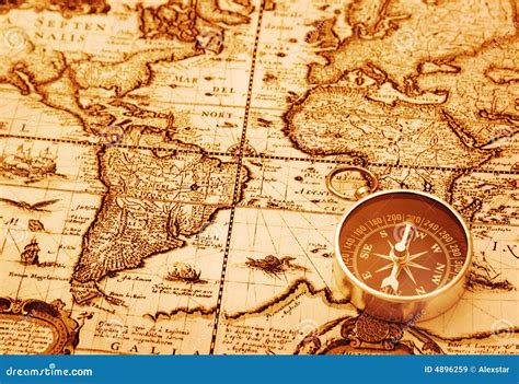 Compas Stock Image Image Of Direction Scout Nautical 4896259