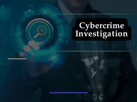 Cybercrime Investigation Cybersecurity Ppt Pptx