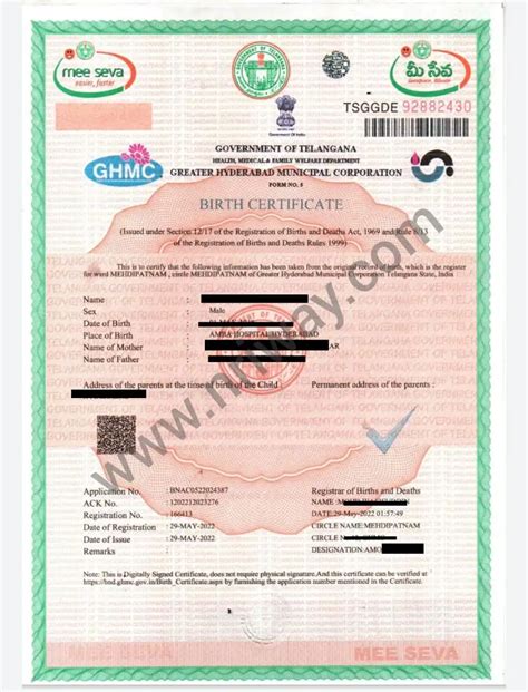 Apply Birth Certificate Online In Coimbatore Nriway