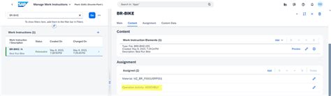 Reusing Master Operations In Sap Digital Manufac Sap Community