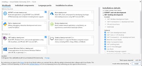 How To Download And Install Visual Studio 2019 Tektutorialshub