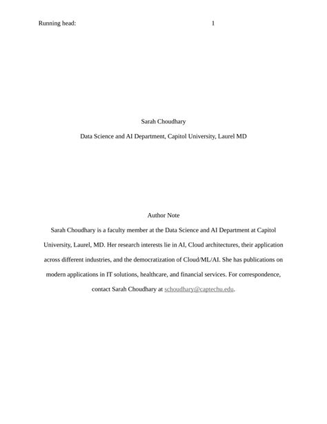 Pdf Artificial Intelligence Architecture Solutions For It Utilizing Ai Architectures An