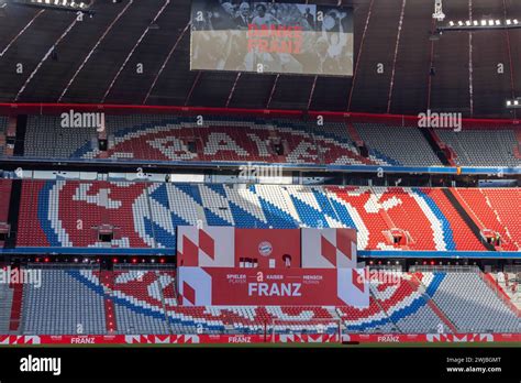 Bühne Trauerfeier Gedenkfeier Für Franz Beckenbauer In Der Allianz