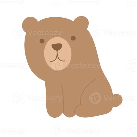 Bear Cute Character 9662642 Png